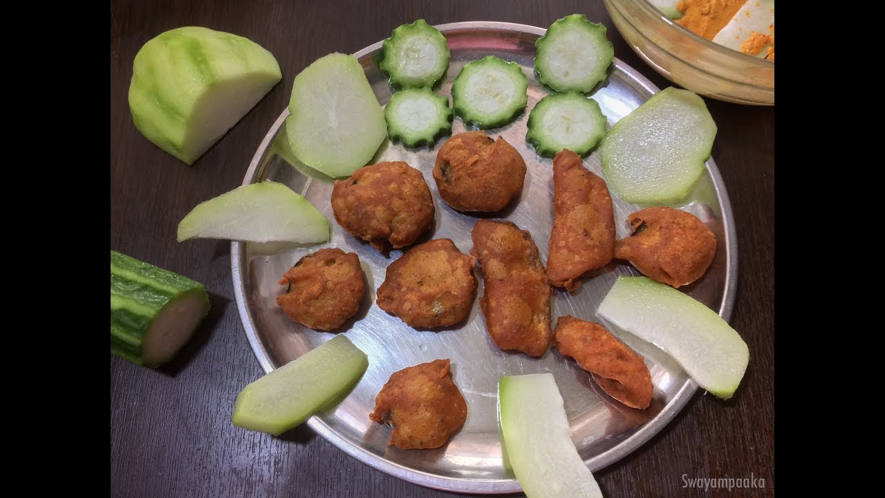 Heerekayi Bonda | Seemebadane kayi Bonda । ಹೀರೇಕಾಯಿ ಬೋಂಡ - Swayampaaka ...